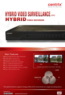 New Hybrid Video Surveillance System From Centrix | Centrix Security