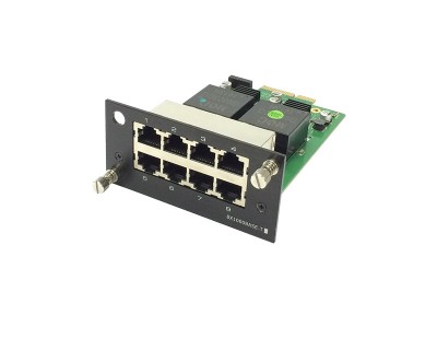 M8G– 8 Ports Full Gigabit RJ45 Ethernet Module | Centrix Security